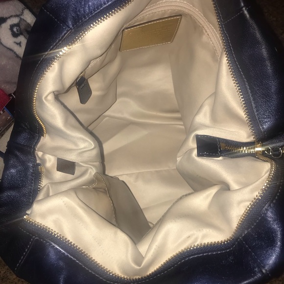 Coach | Bags | Large Sapphire Blue Coach Tote | Poshmark